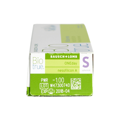 Biotrue ONEday - 90 daily lenses - Contact lenses | Lensvision.ch