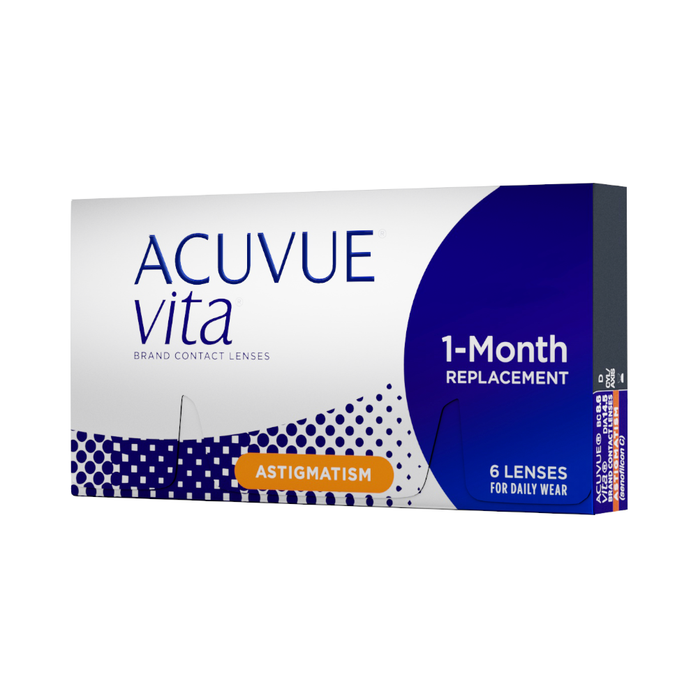 ACUVUE VITA for ASTIGMATISM - 6 monthly lenses - Contact lenses ...
