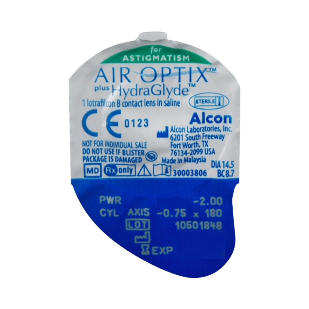 AIR OPTIX plus HydraGlyde for Astigmatism 3 - Kontaktlinsen ...