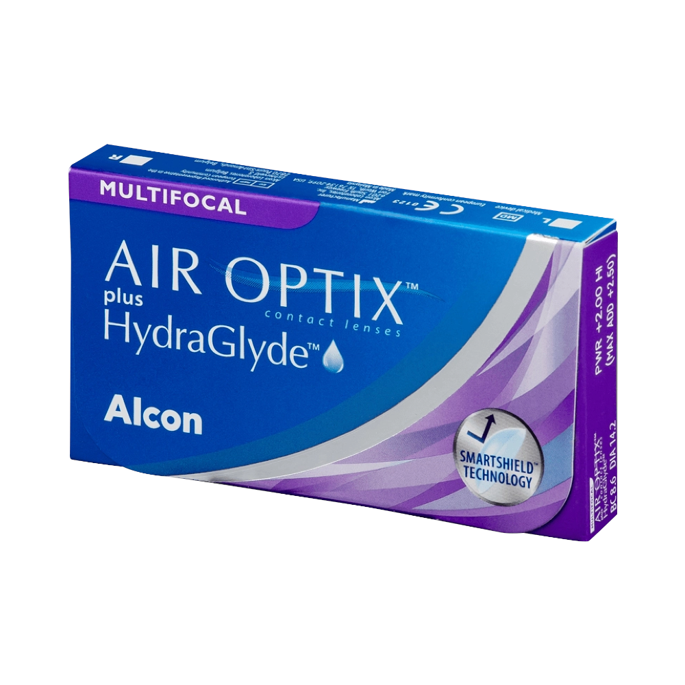 AIR OPTIX plus HydraGlyde Multifocal 6 - Contact lenses | Discountlens.fr