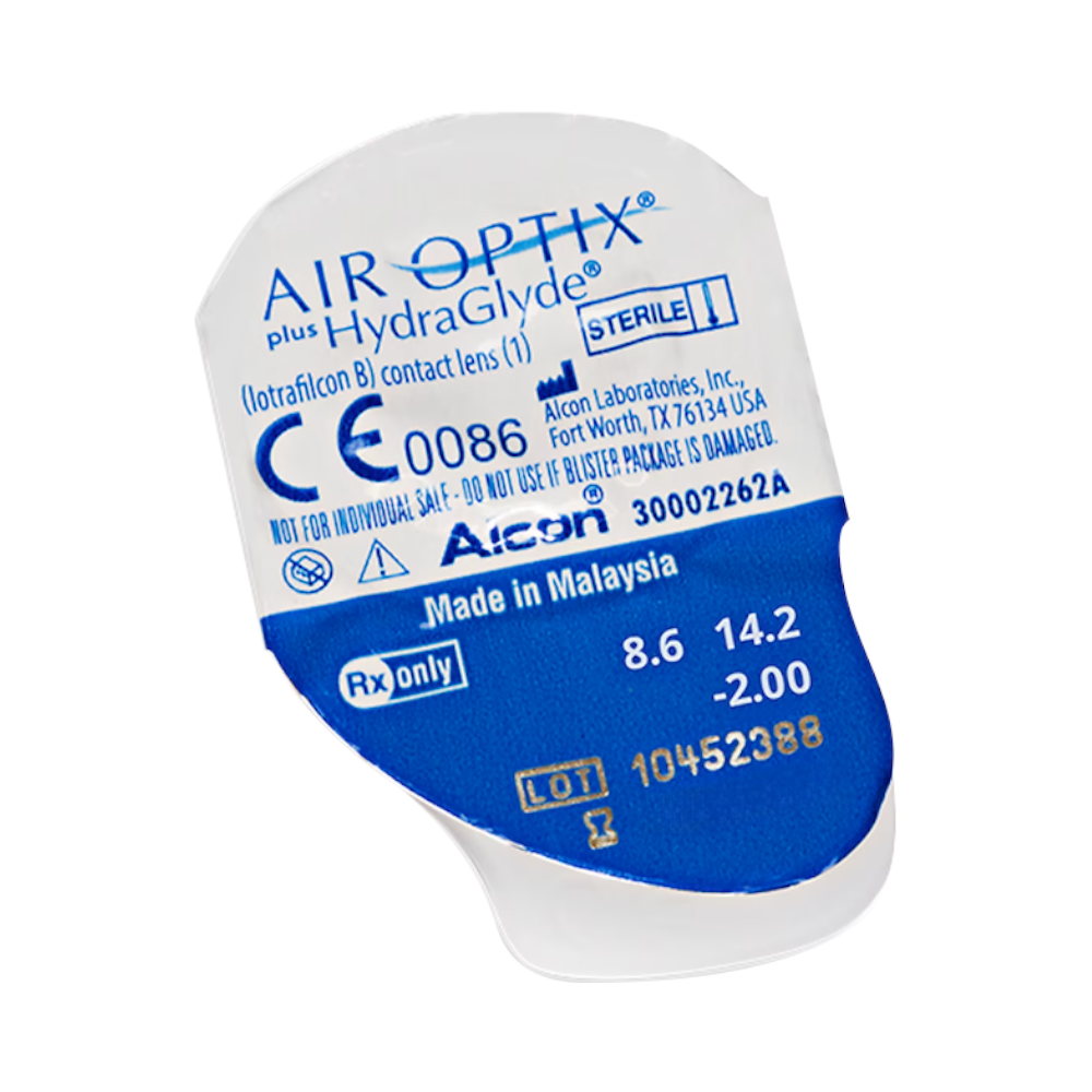 AIR OPTIX plus HydraGlyde 3 - Contact lenses | Discountlens.it