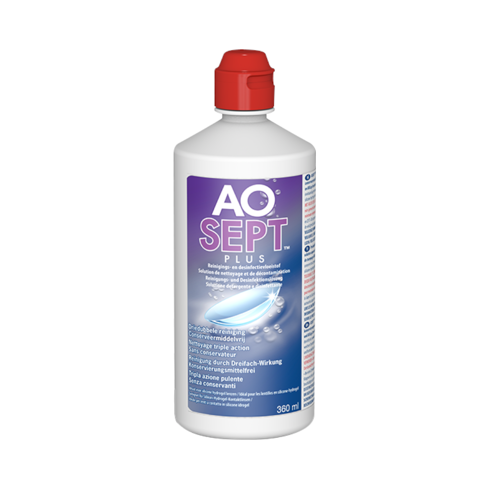 AOSEPT PLUS - 360ml - Soins des lentilles | Discountlens.ch