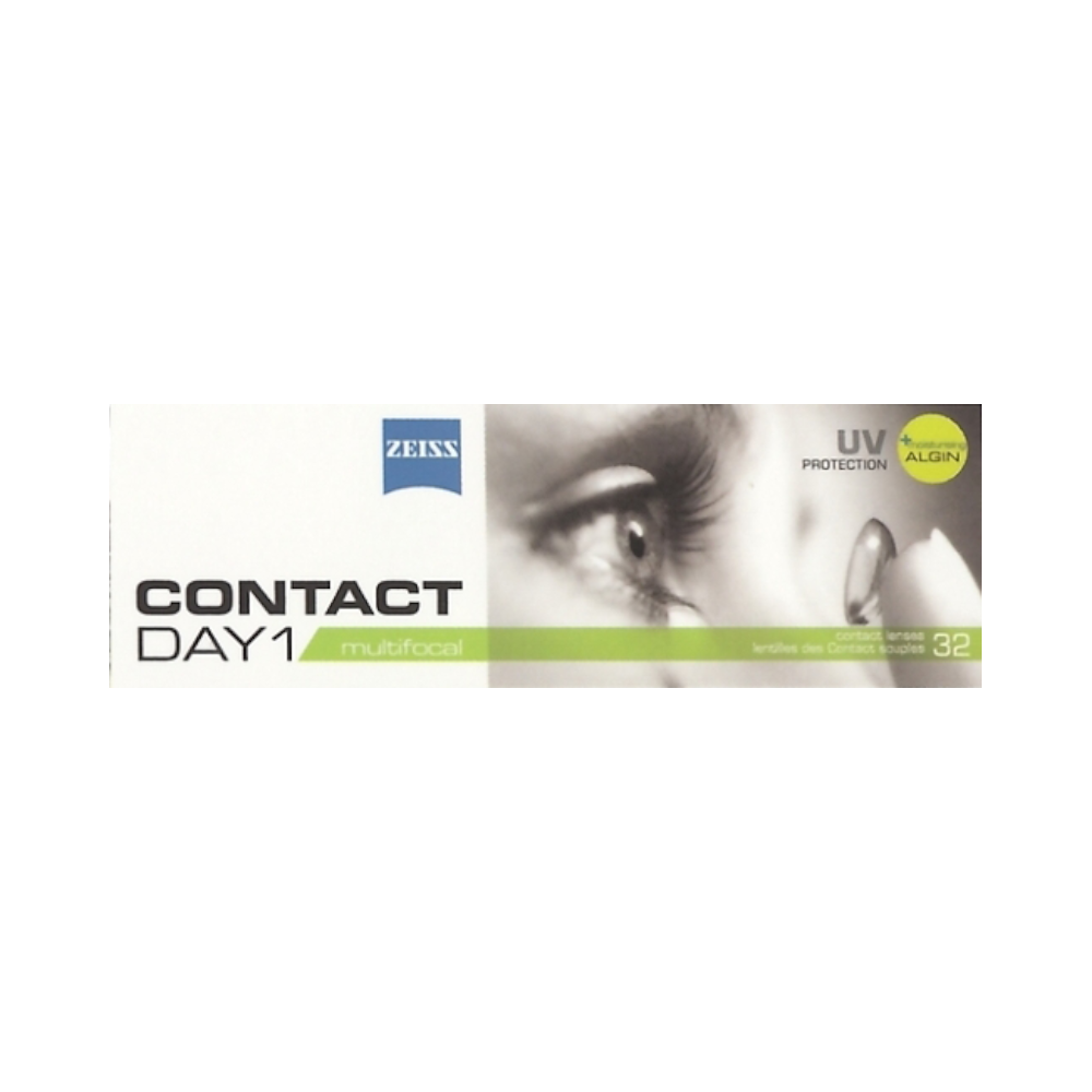 ZEISS Contact Day 1 Multifocal - 96 daily lenses - Contact lenses ...